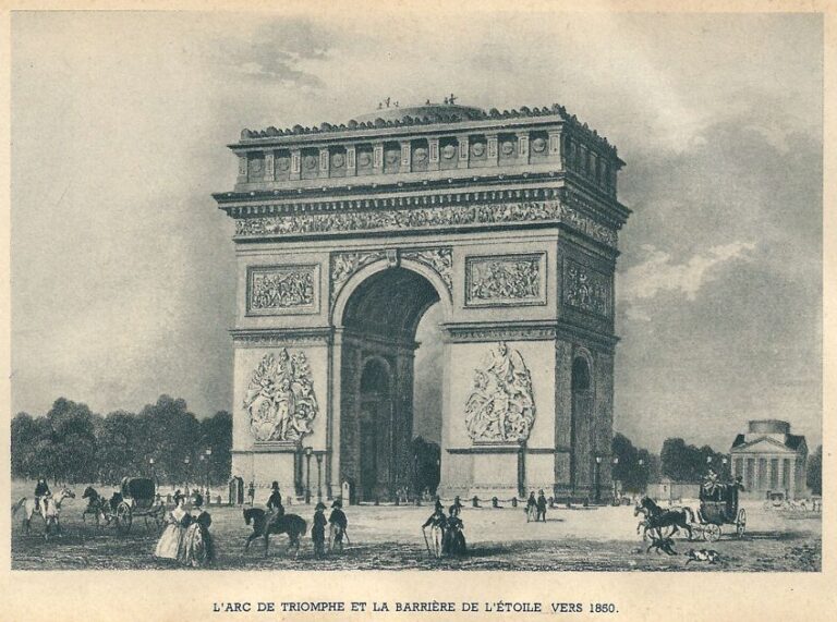 Arc de Triomphe - The History of the Triumphal Arch in Paris