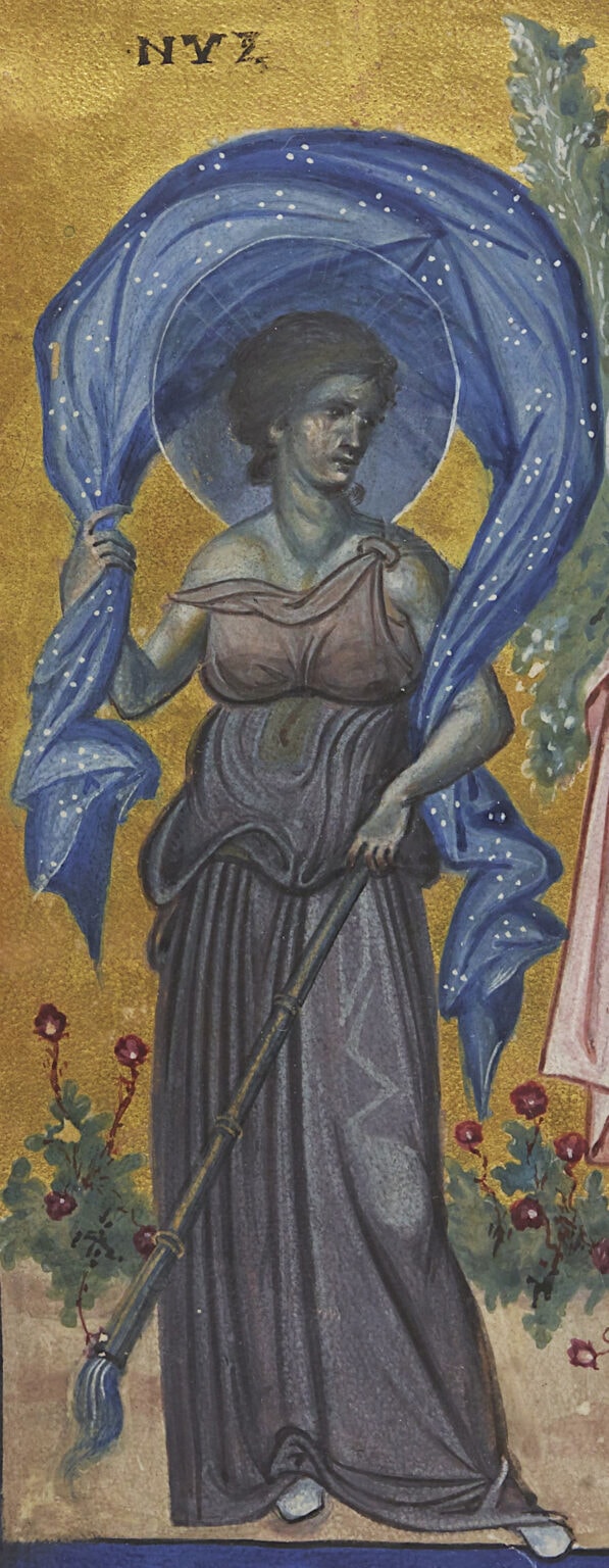 Greek Goddess Nyx - Primordial Night Personified